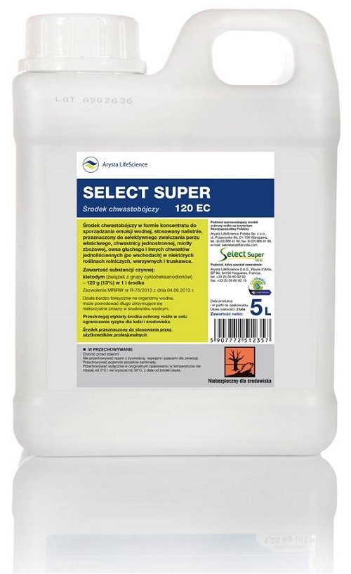 Select Super 120 EC – graminicyd do upraw warzywnych - Agrosimex.pl